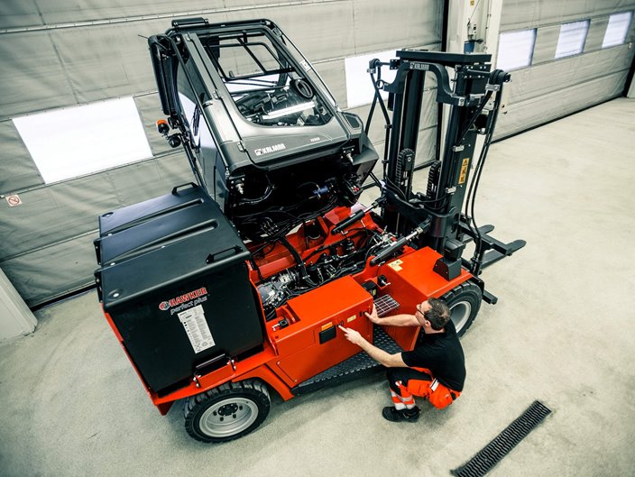 Doosan 4-Rad Elektrostapler – 2,2 bis 3,5t Serie 7